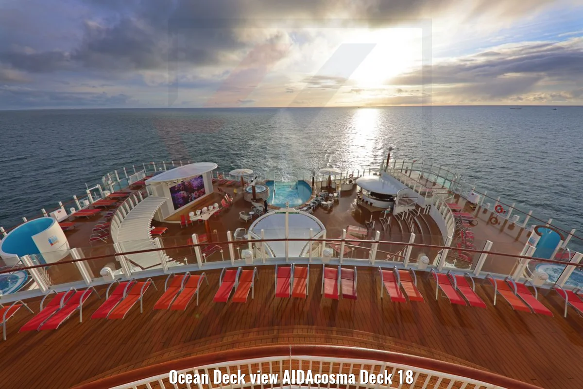 AIDA Cosma Bilder Deck 18 - Oceanliner Pictures by Oliver Asmussen