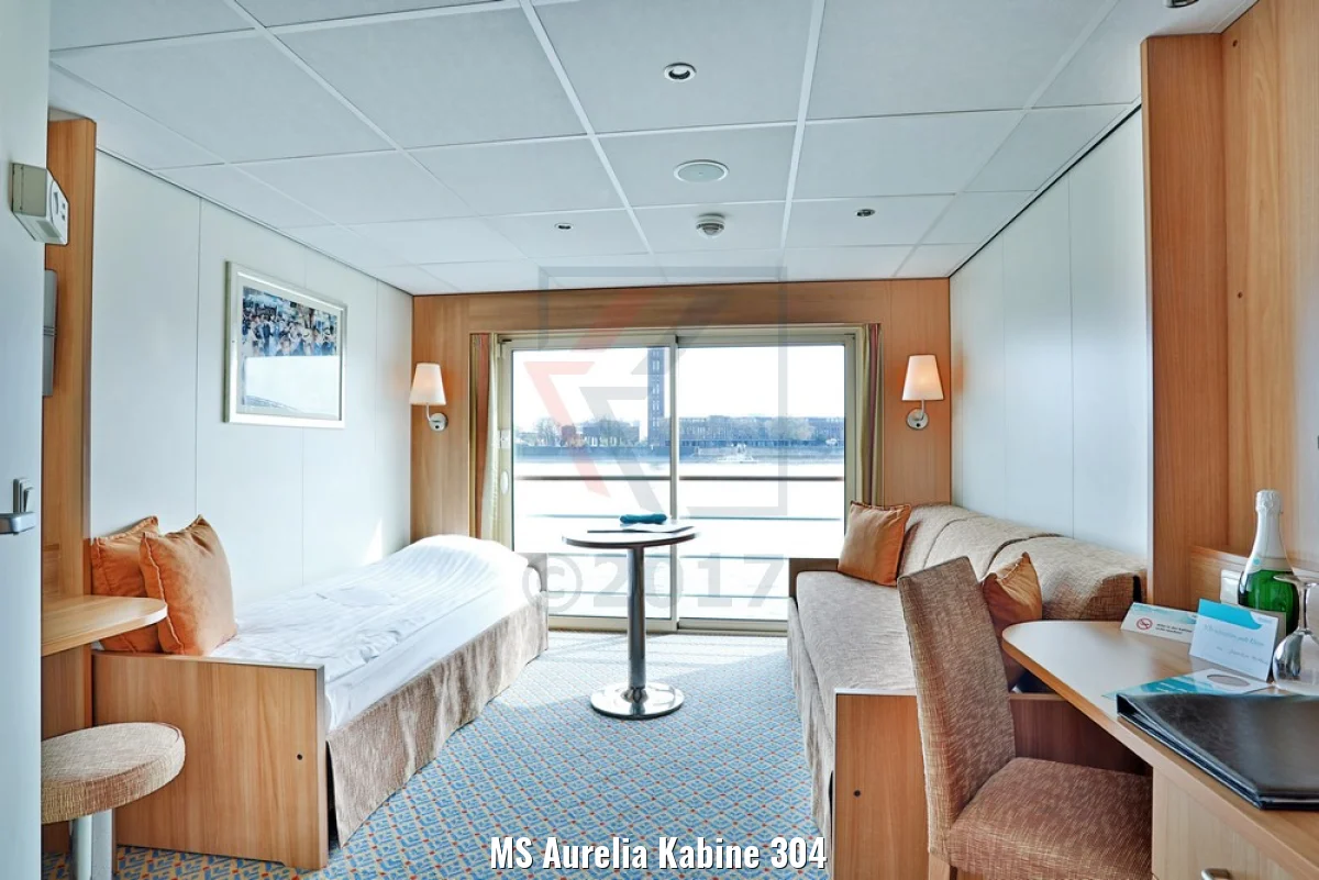 Flusskreuzfahrtschiff MS Aurelia Bilder Innenbereiche und Kabinen ...